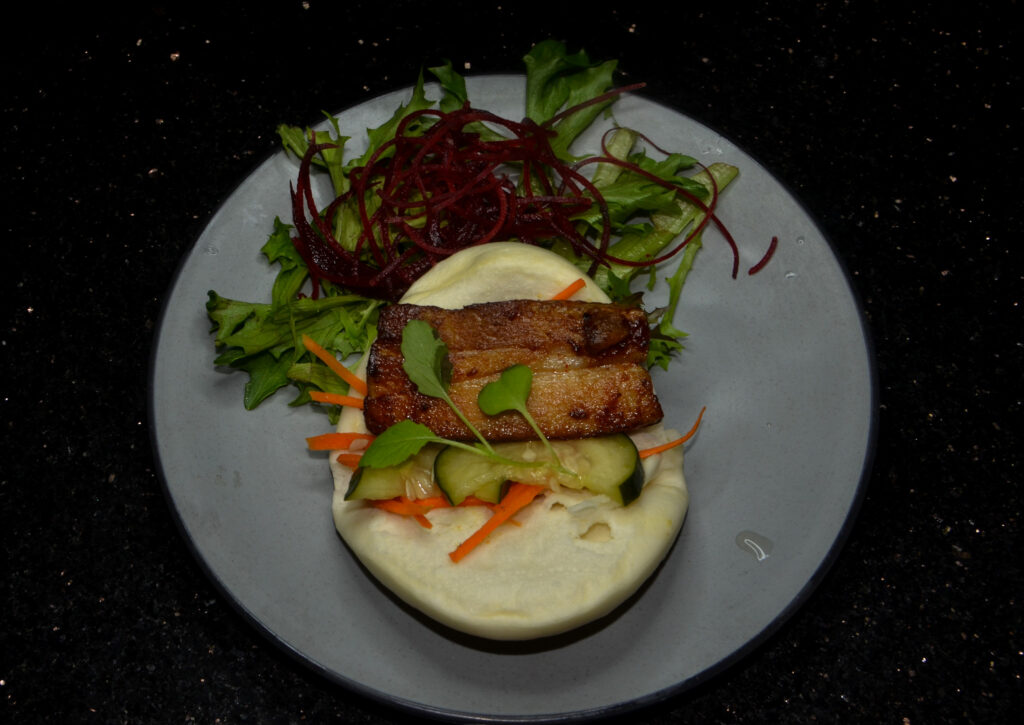 Zen Sushi Houma - Pork Belly BAO Buns - Picture Dish